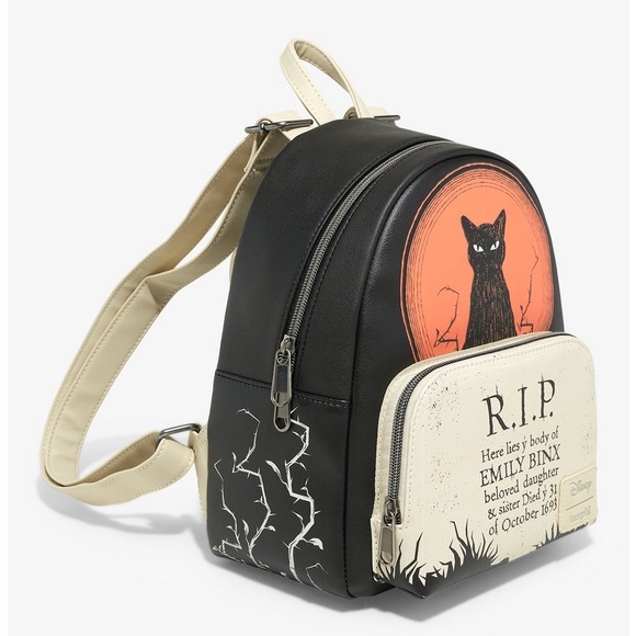 Loungefly | Bags | Loungefly Disney Hocus Pocus Binx Glowinthedark Mini ...